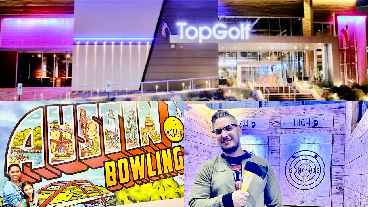 TOP GOLF | HIGH 5 | AUSTIN, TEXAS | SKYE and Family - YouTube