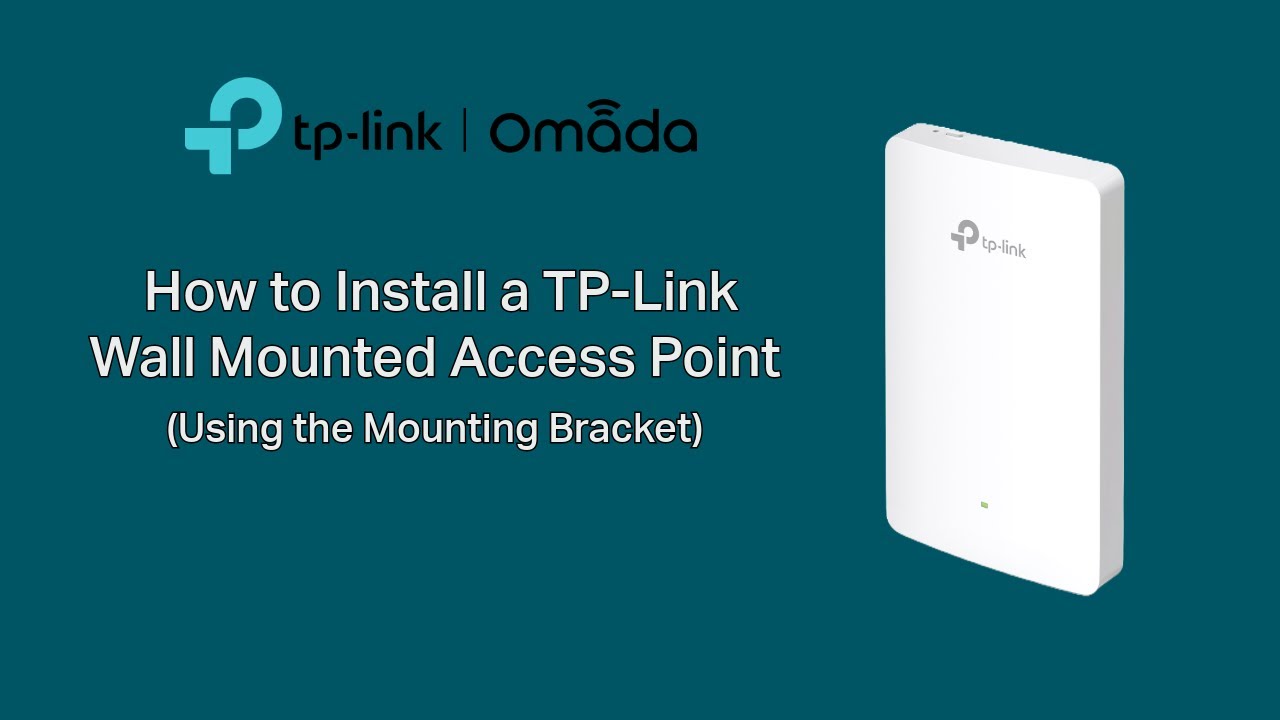 Quick Tips: How to Install a Wall-Mounted Access Point Using a Mounting ...