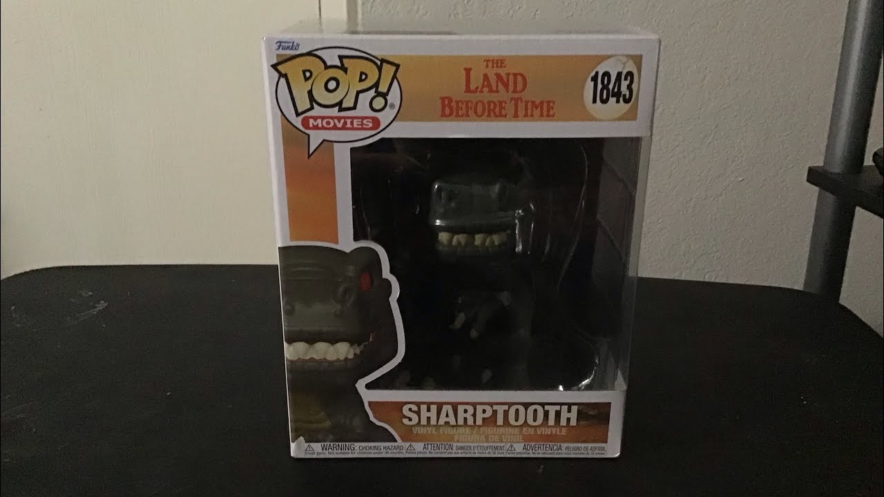 The Land Before Time Sharptooth Funko Pop Figure Unboxing/Review - YouTube
