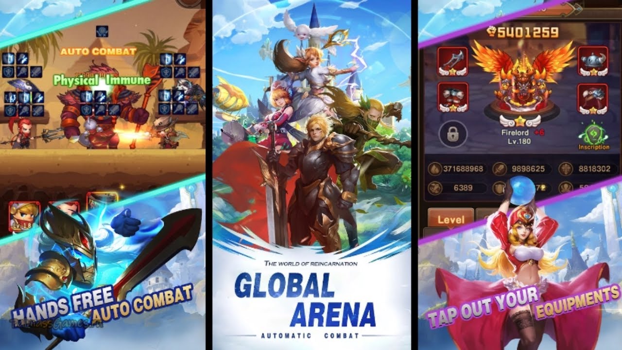 Tap Arena Gameplay Android | New Game - YouTube