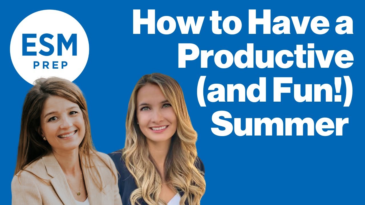 How to Make Sure You Have a Productive (and Fun!) Summer - YouTube