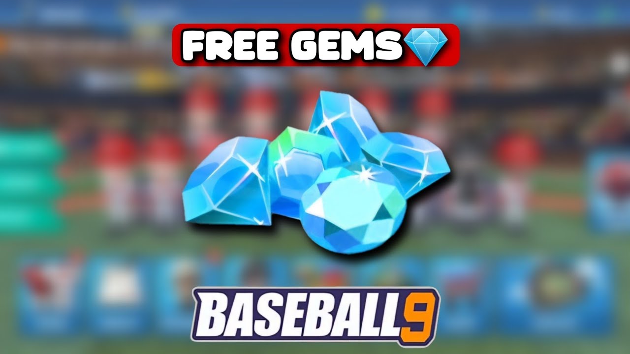 How To Get Free Gems In Baseball 9 - YouTube