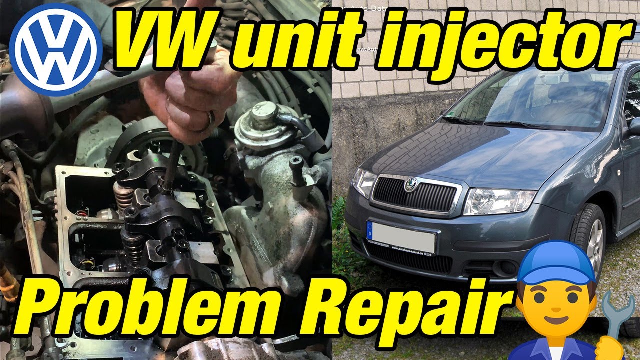 How to repair a rough running Skoda 3-Cylinder TDI Diesel engine - YouTube