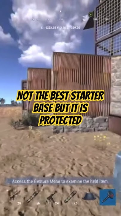 Rust| Not The best Starter Base But It Is Protected - YouTube