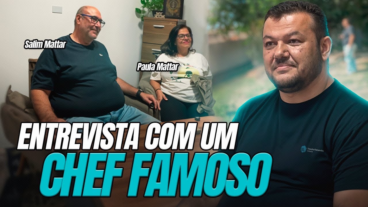 Recebemos o Renomado Chef Salim Mattar em Nossa Imobiliária! Saiba Tudo ...