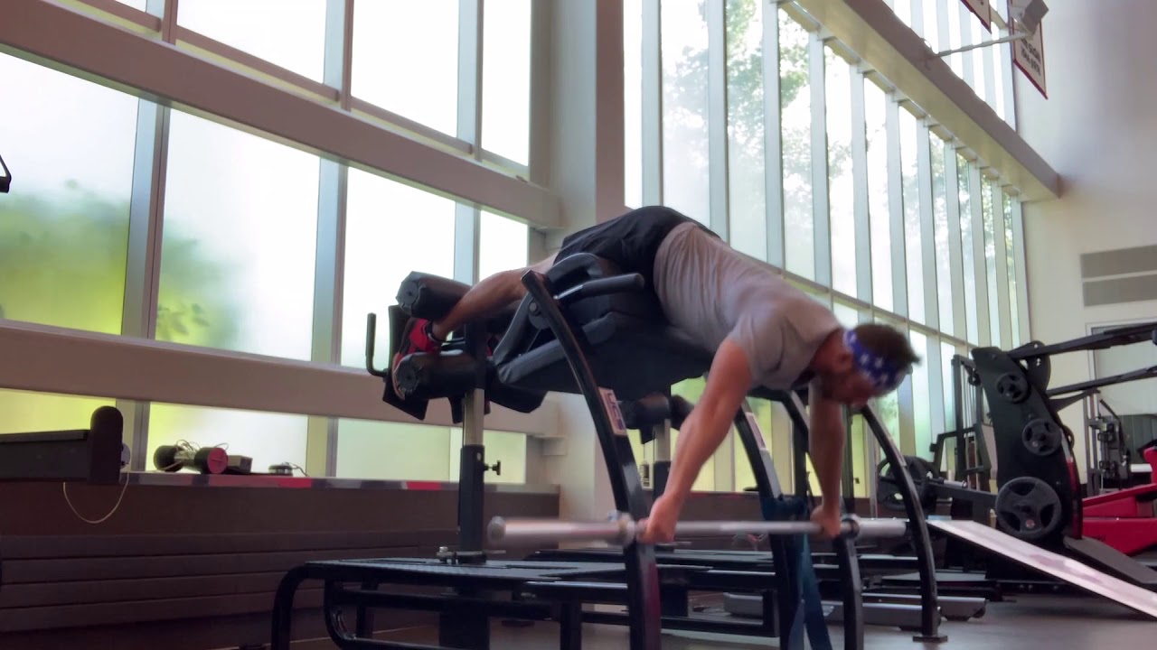 Back Extension Snatch Grip BB - YouTube