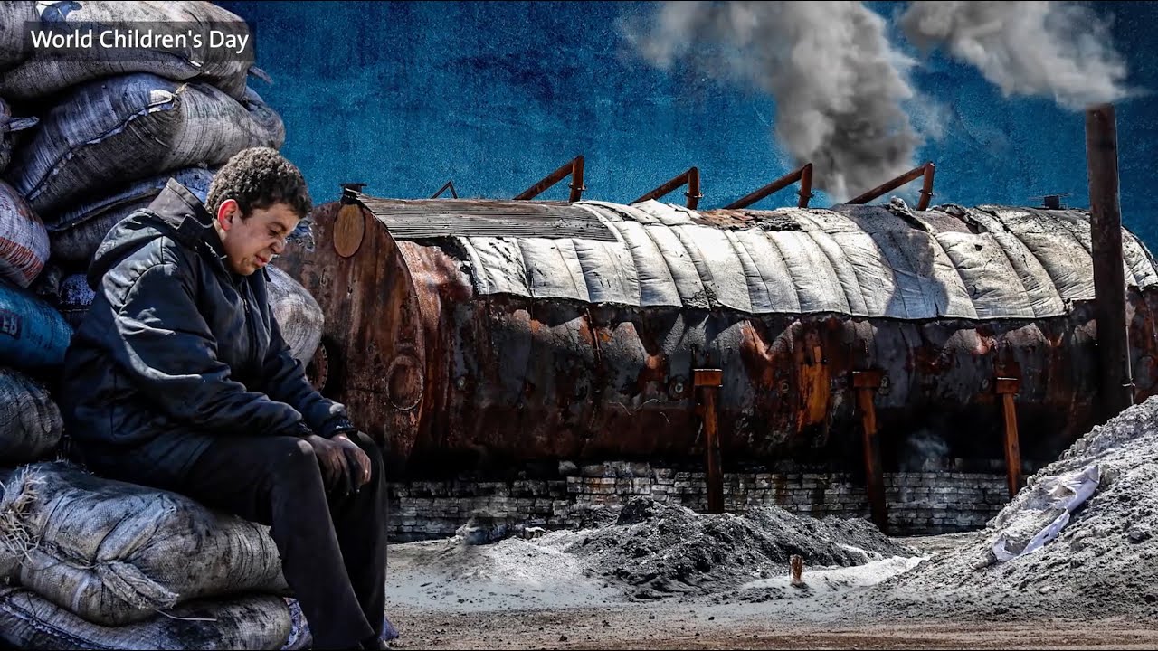 the war forced Muhammad to leave his school after displacement and work ...