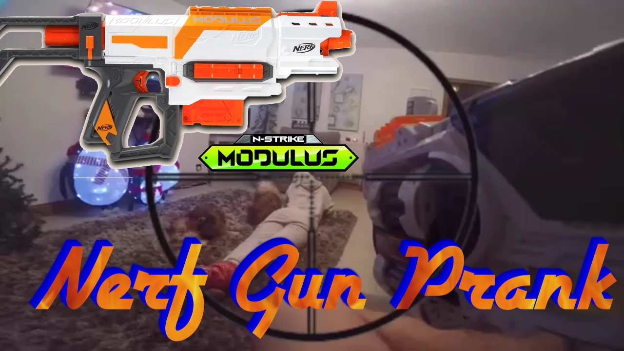 BF vs GF Nerf Gun Prank ! - YouTube