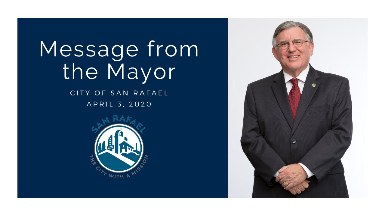 Message from the Mayor, April 3, 2020 - YouTube