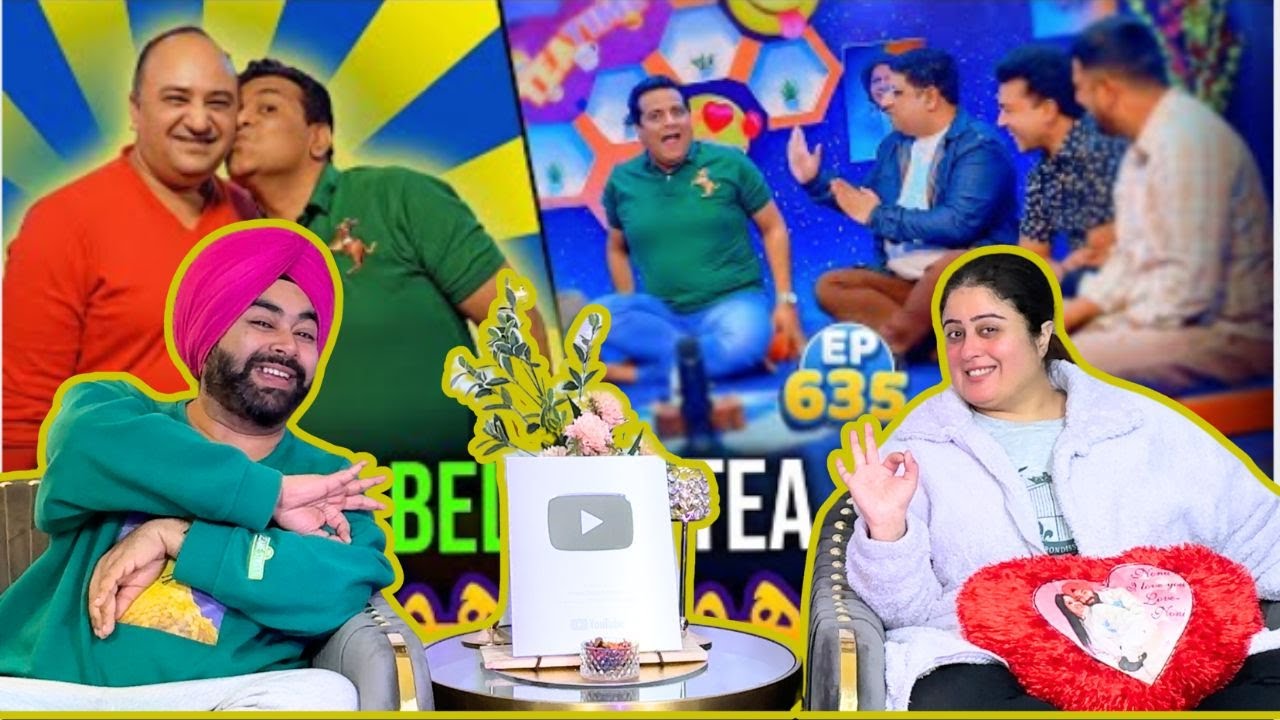 Re-UPLOAD Preet Bani Reacts On Honey Albela In Tea Time | Dekho Dekho ...