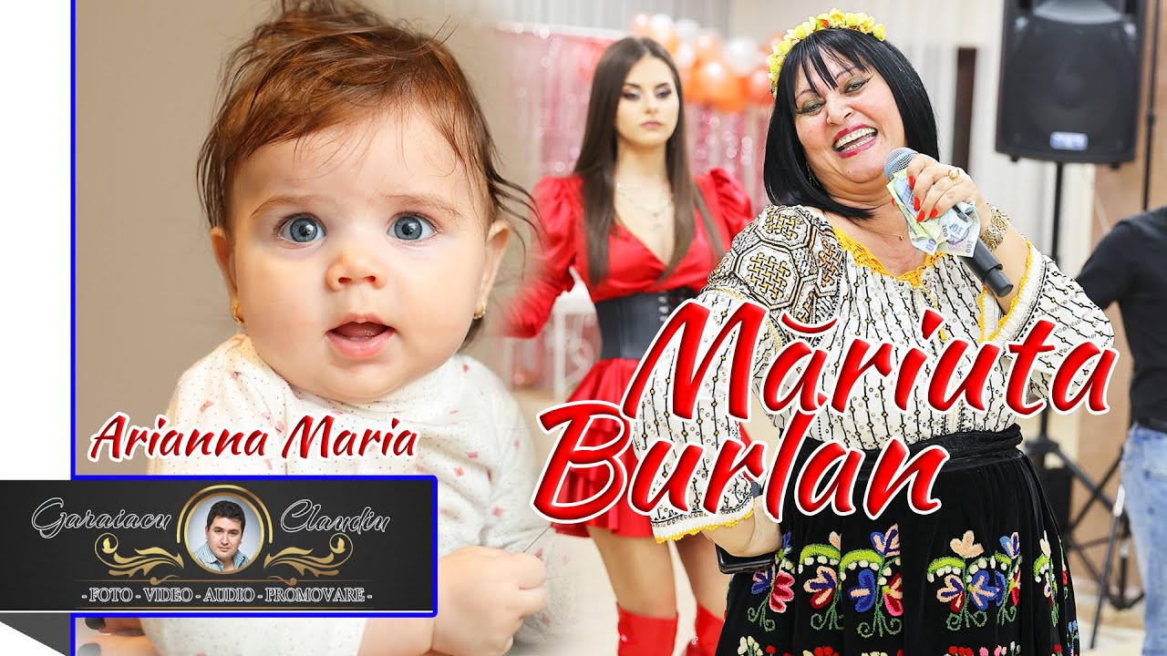 MARIUTA BURLAN 🎤 COLAJ DE JOC SI VOIE BUNA 🎷 PETRECERE SI CHEF 🎹 BOTEZ ...