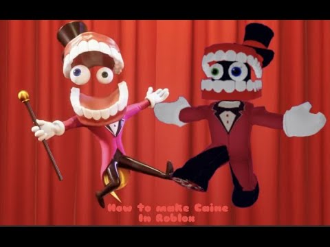Making Caine In Roblox avatar catalog creater 😀 - YouTube