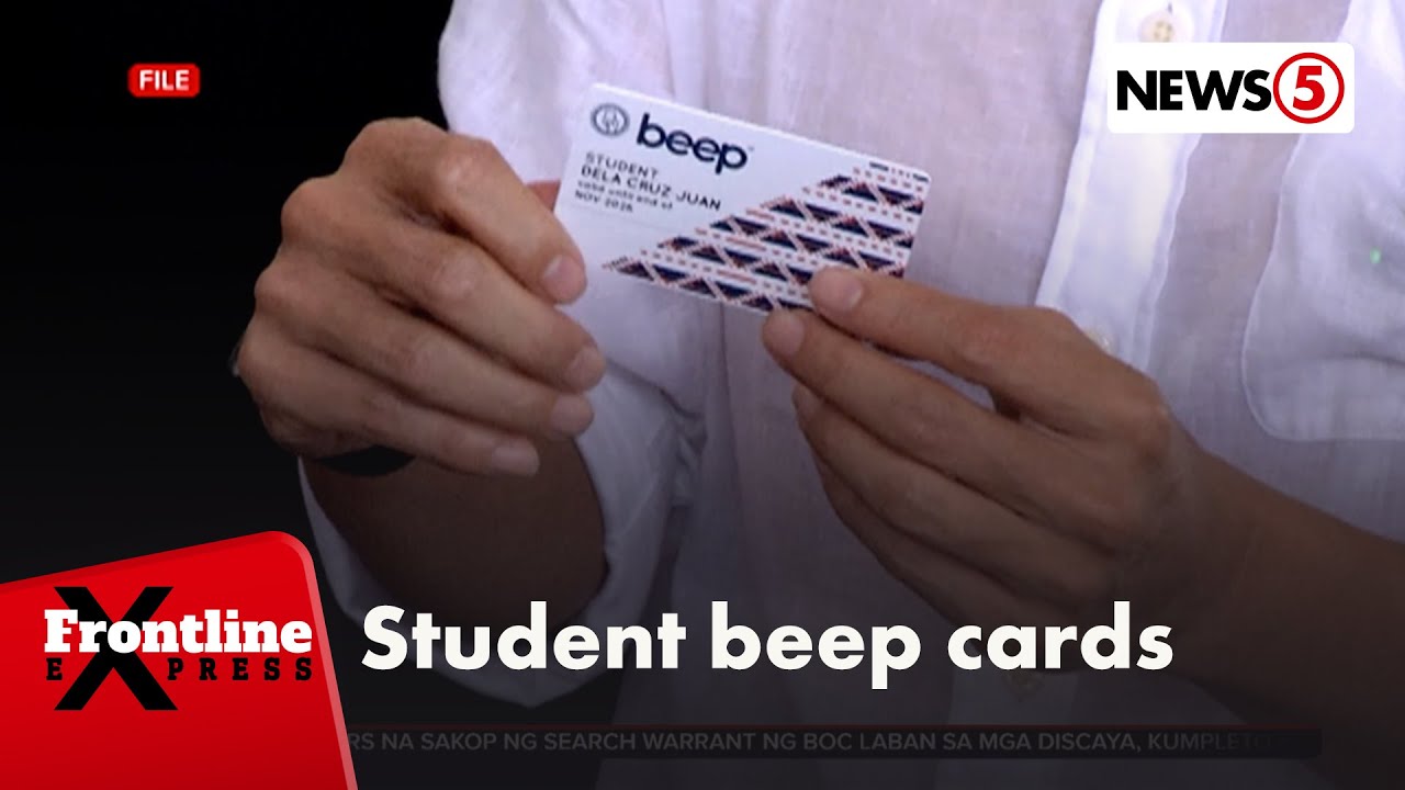 Special student beep cards, mabibili na simula Sept. 15 | Frontline ...