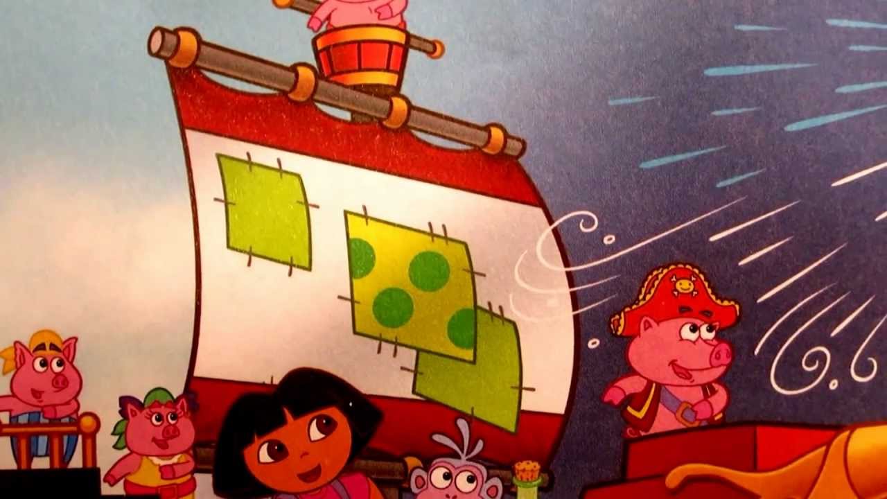 Dora the explorer Dance to the Rescue read aloud story book - YouTube