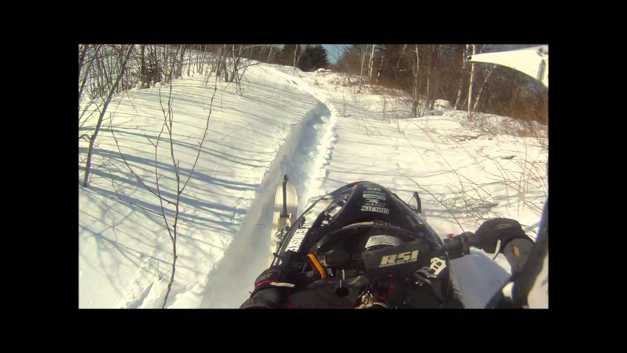 Ishpeming Snowmobiling (GOPRO) HD - YouTube