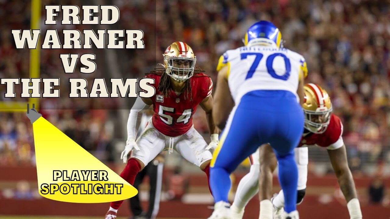 FRED WARNER TAKING ON RAMS Part 1 | Gurusfilmroom - YouTube