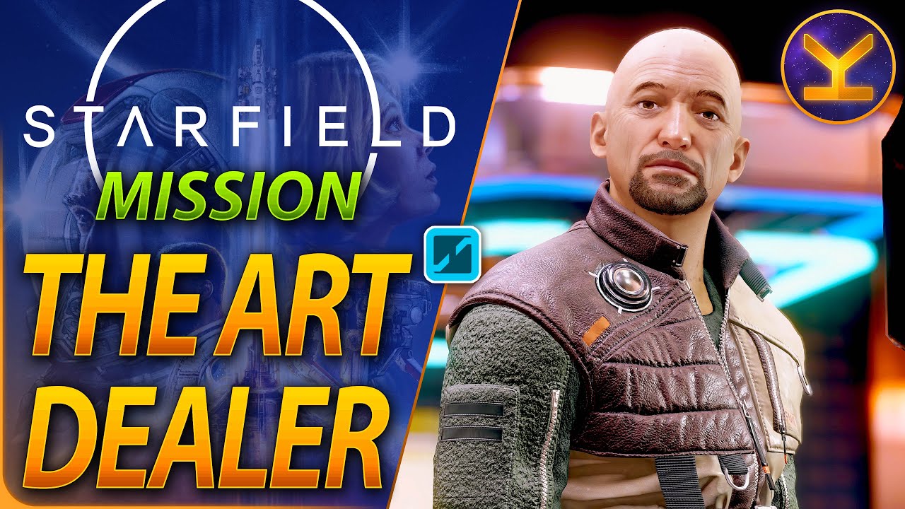 STARFIELD - The Art Dealer - Misc Mission Guide Walkthrough Gameplay - YouTube