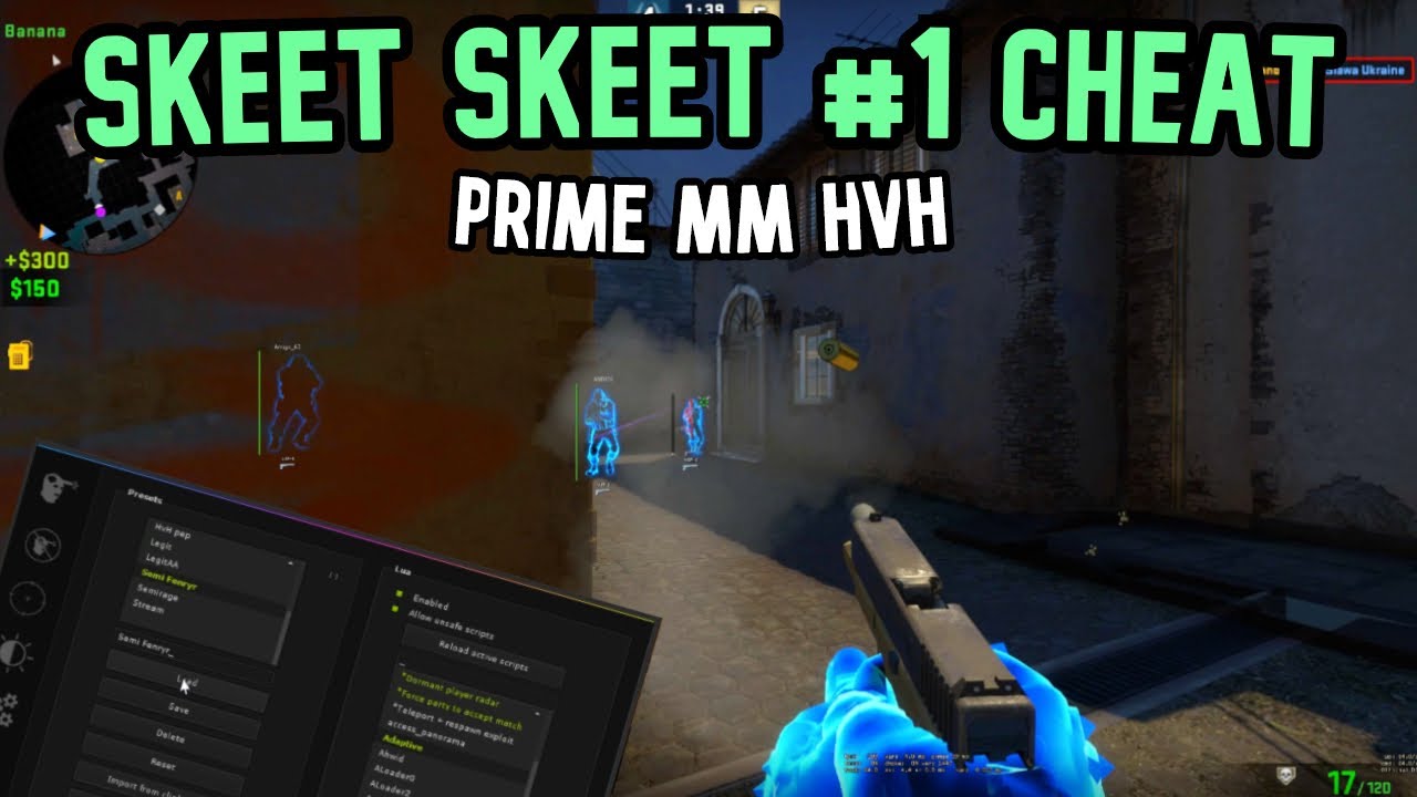 SKEET AGAINST 4 NOOBS WITH CHEATS (ft. Gamesense.pub) - YouTube