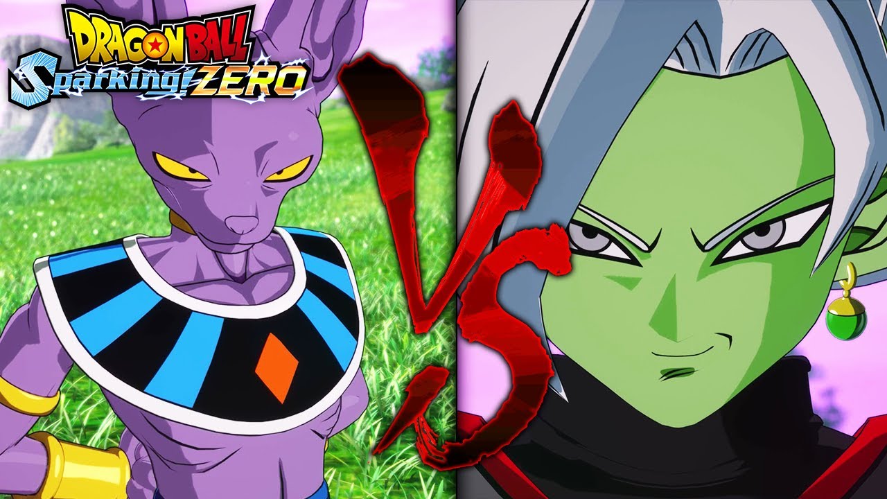 Beerus vs Fused Zamasu - DRAGON BALL SPARKING ZERO - YouTube
