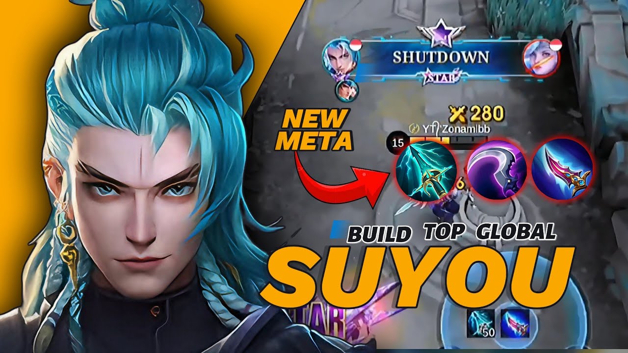 CARA MAIN SUYOU - BUILD SUYOU TERSAKIT 2024 - SUYOU MOBILE LEGENDS ...