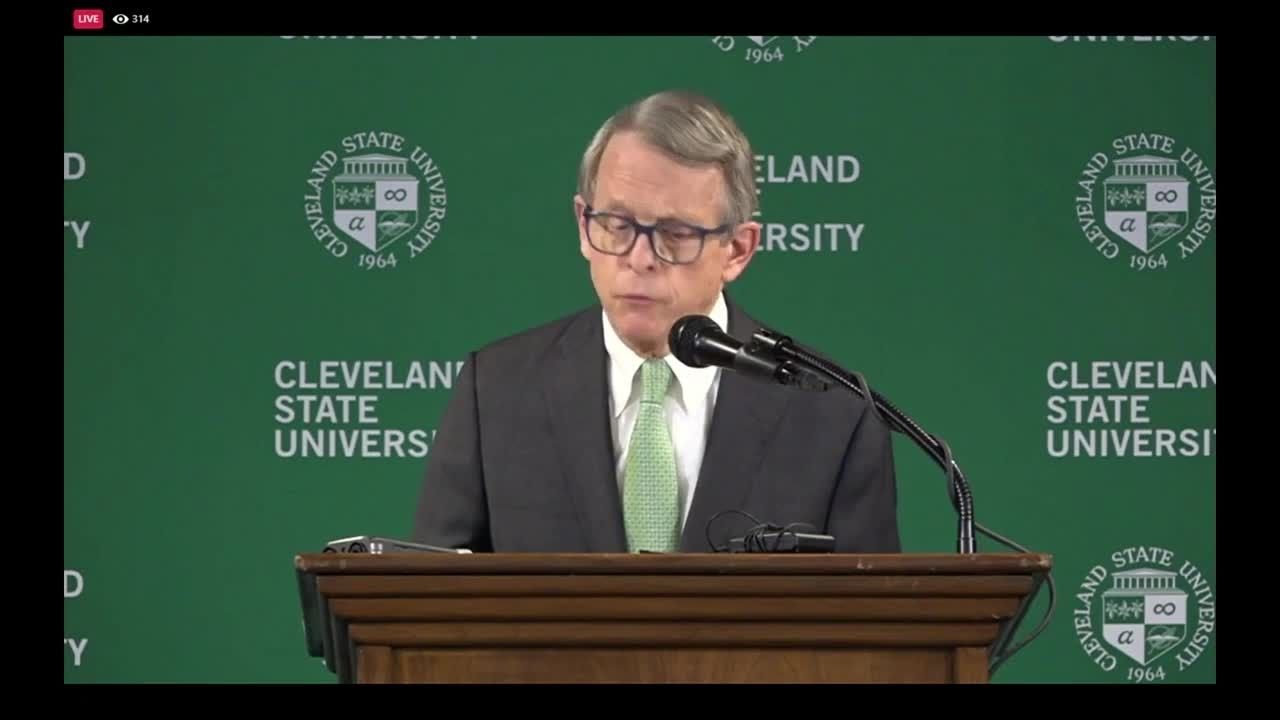 Full press conference: DeWine gives COVID-19 update, March 16 - YouTube