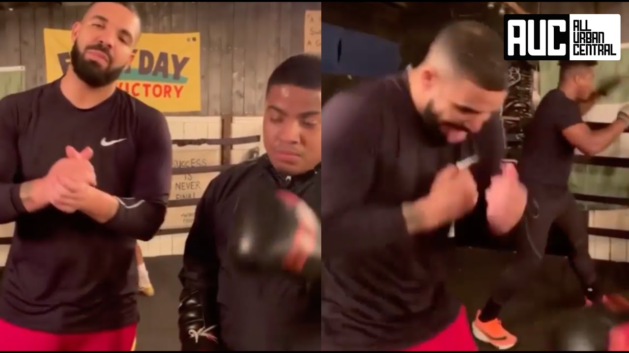 Drake Training Canadian Rapper Smiley How To Fight - YouTube
