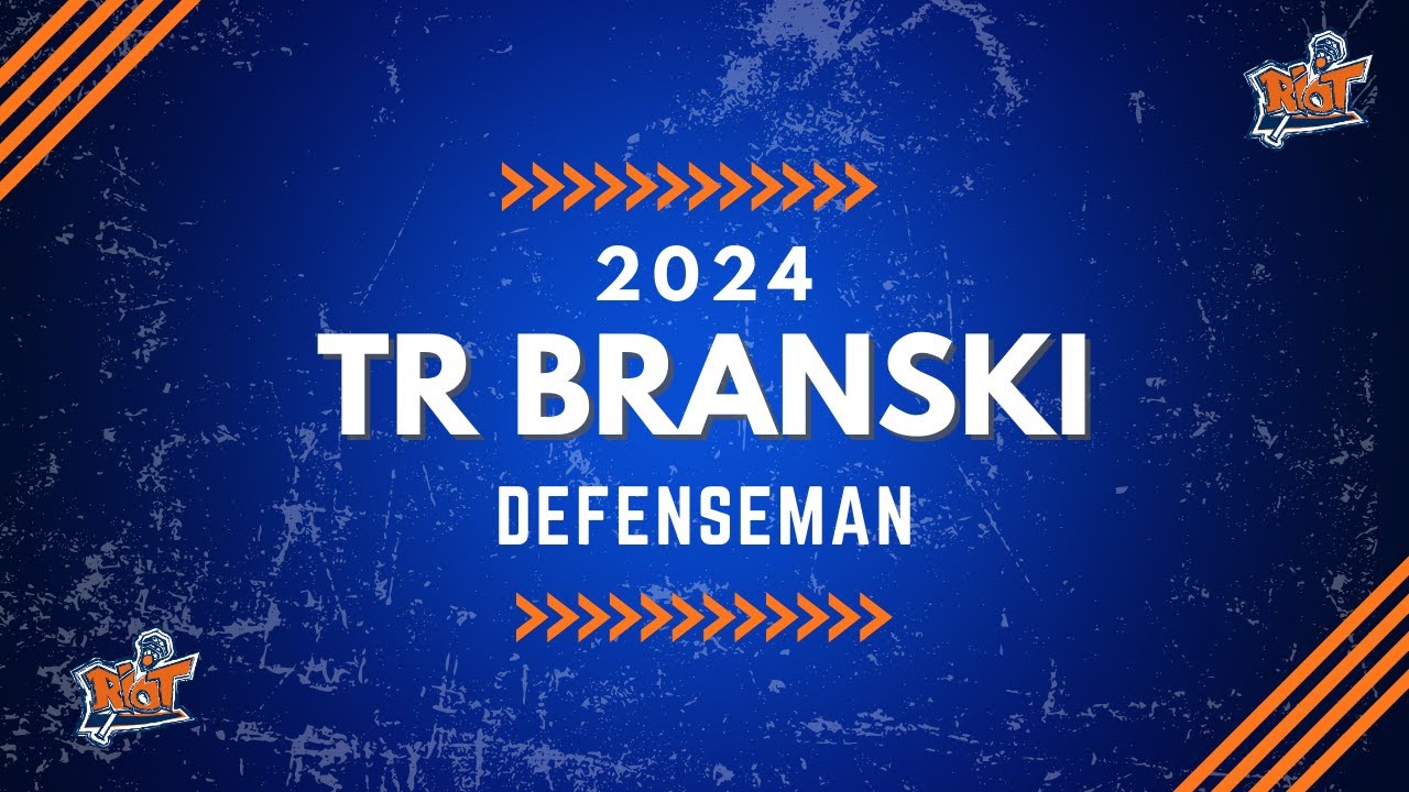 TR Branski '24 Defenseman - YouTube