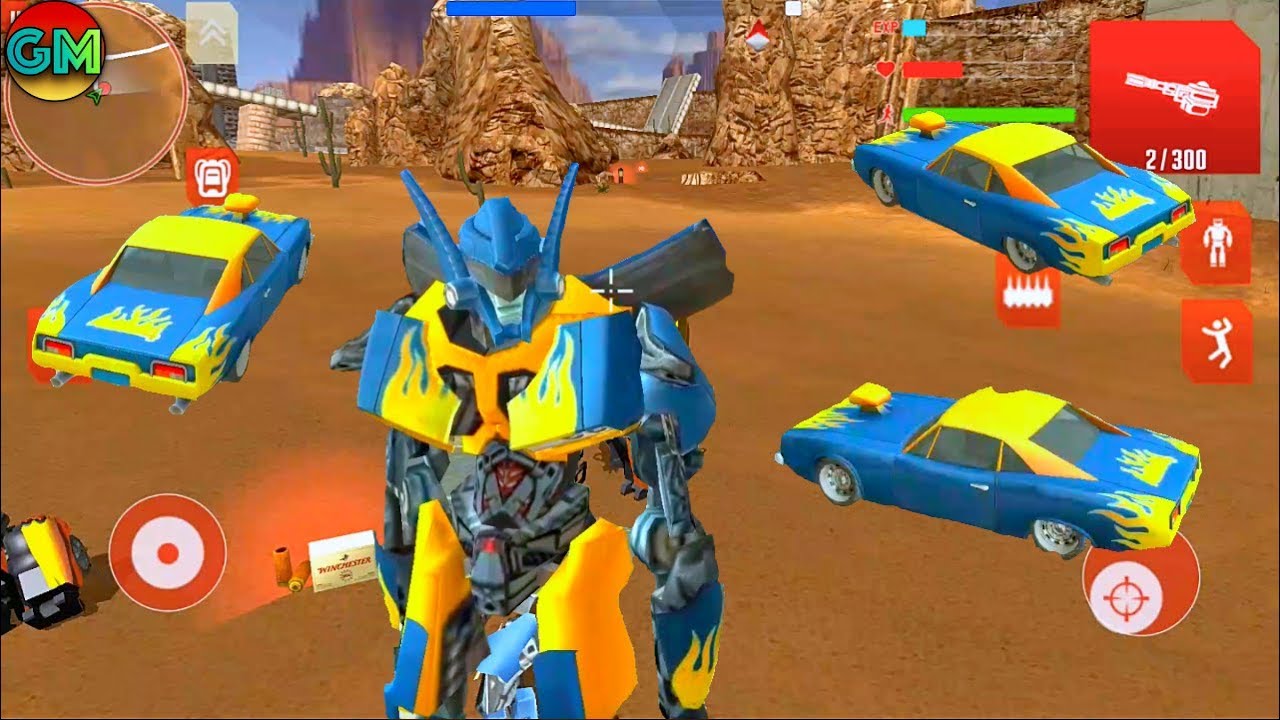 Royal Robots Battleground #3 New Robot Muscule Car Robot | by Naxeex ...