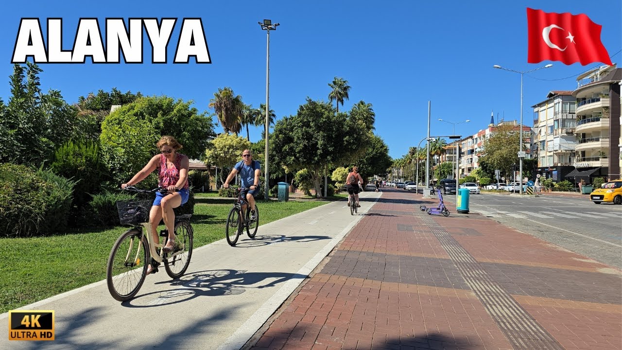 Alanya City Center Turkey | Walking Tour Alanya Antalya Türkiye [4K HDR ...