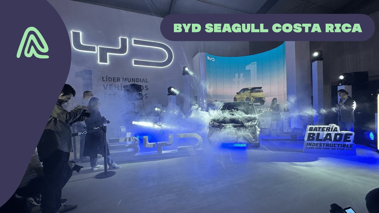 Lanzamiento oficial BYD Seagull en Costa Rica - YouTube