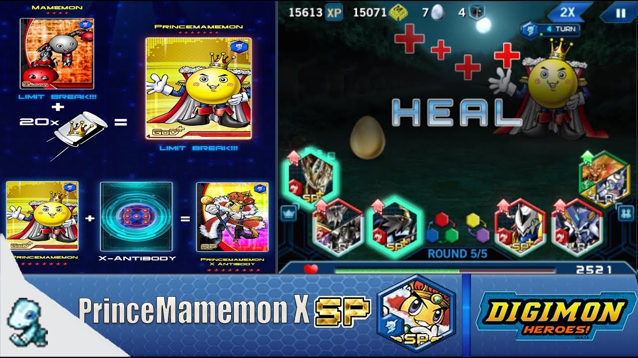 Digimon Heroes! | Event= PrinceMamemon X - YouTube