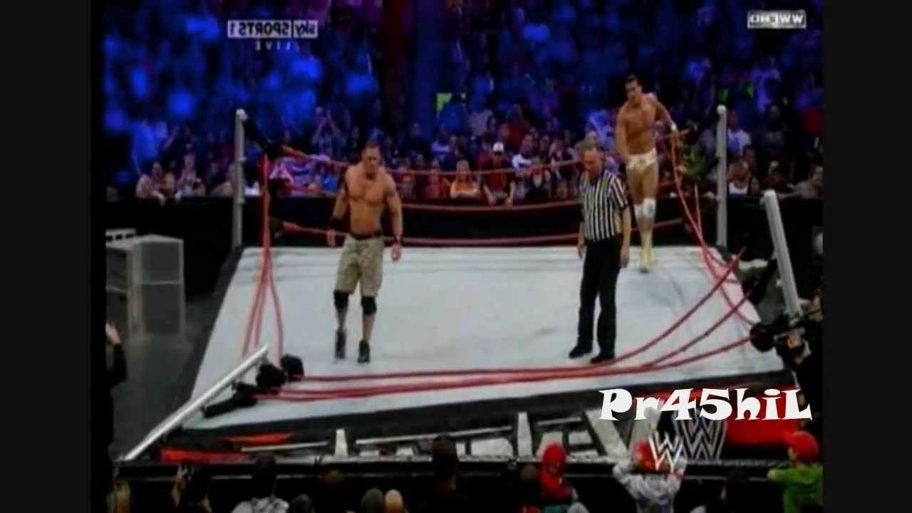 Alberto Del Rio Vs John Cena Highlights- WWE Vengeance 2011 [HD] - YouTube