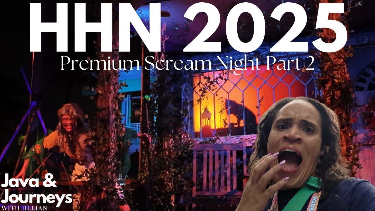 Halloween Horror Nights Premium Scream Night 2025 Part 2 - YouTube