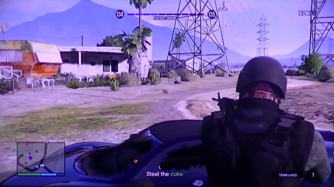 GTA V ONLINE GERALD MISSION PS3 - YouTube