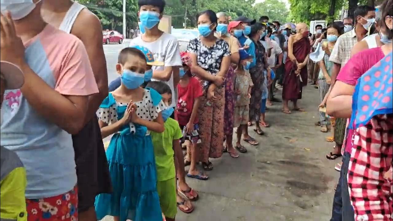 27 5 2023 သရက်တောကျောင်းတိုက် သဘာဝတရားရိပ်သာ၌ နေ့စဥ် ထမင်း ဟင်း အဟာရဒါန