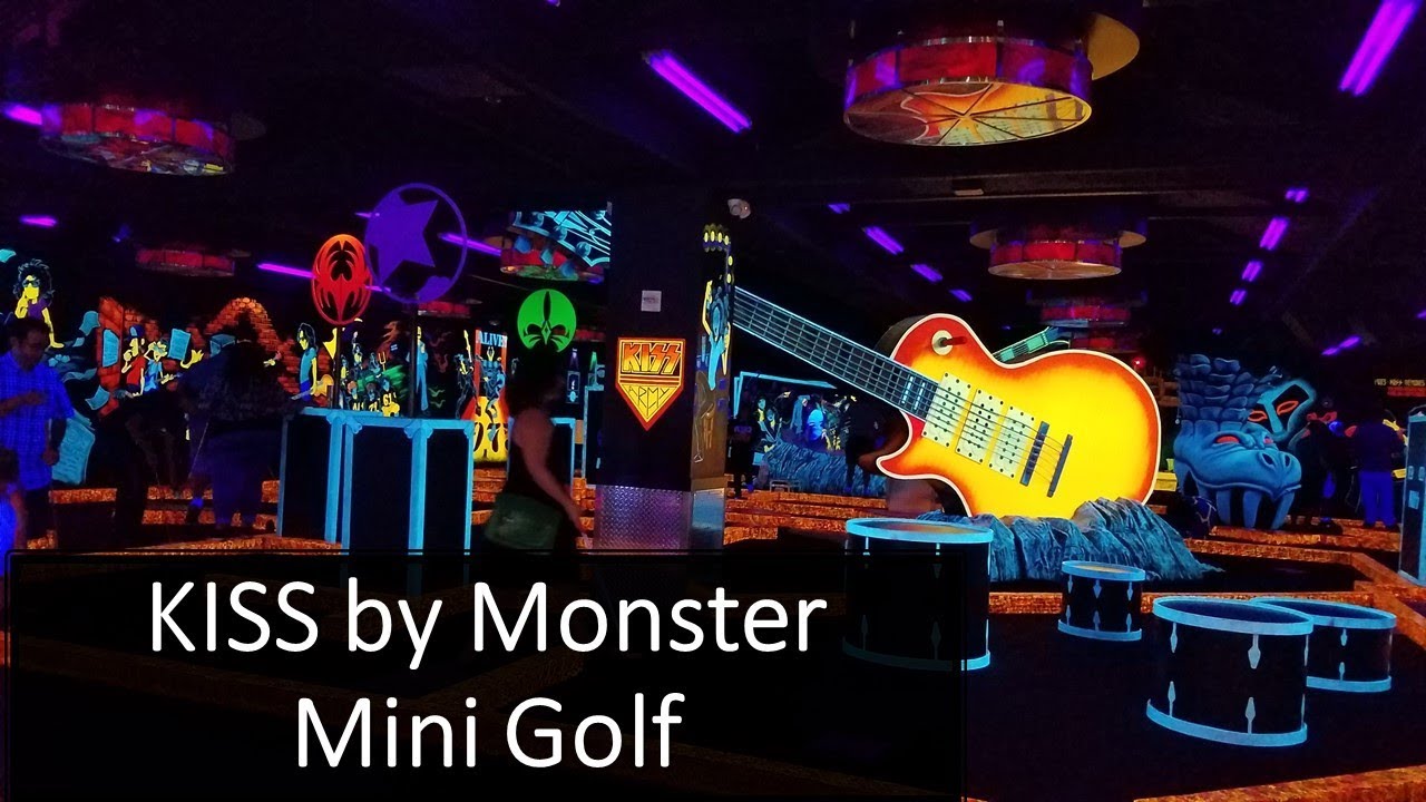 KISS by Monster Mini Golf at Rio Hotel and Casino. - YouTube