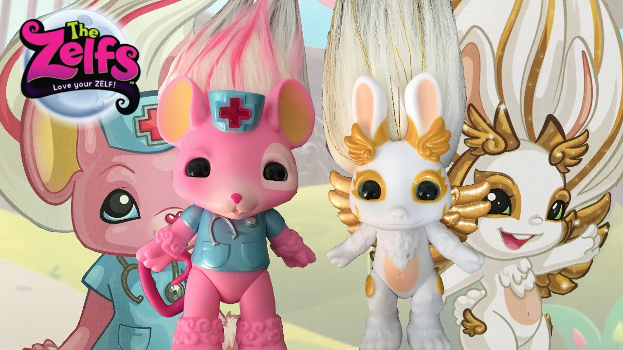 Series 6 Zelfs Angel-Hopp the Angelic Bunny Zelf & E-Vet Crystal Wishes ...