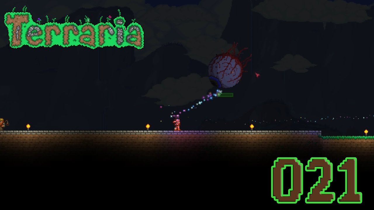 TERRARIA #021 - Epic Bossfight gegen das Auge!!! ★ Let's Play Terraria ...