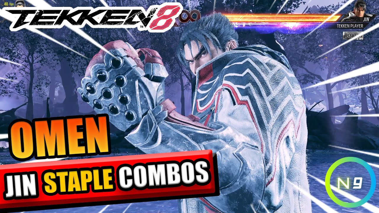 Tekken 8 JIN Omen Stance Combos are SATISFYING - [60FPS] - YouTube