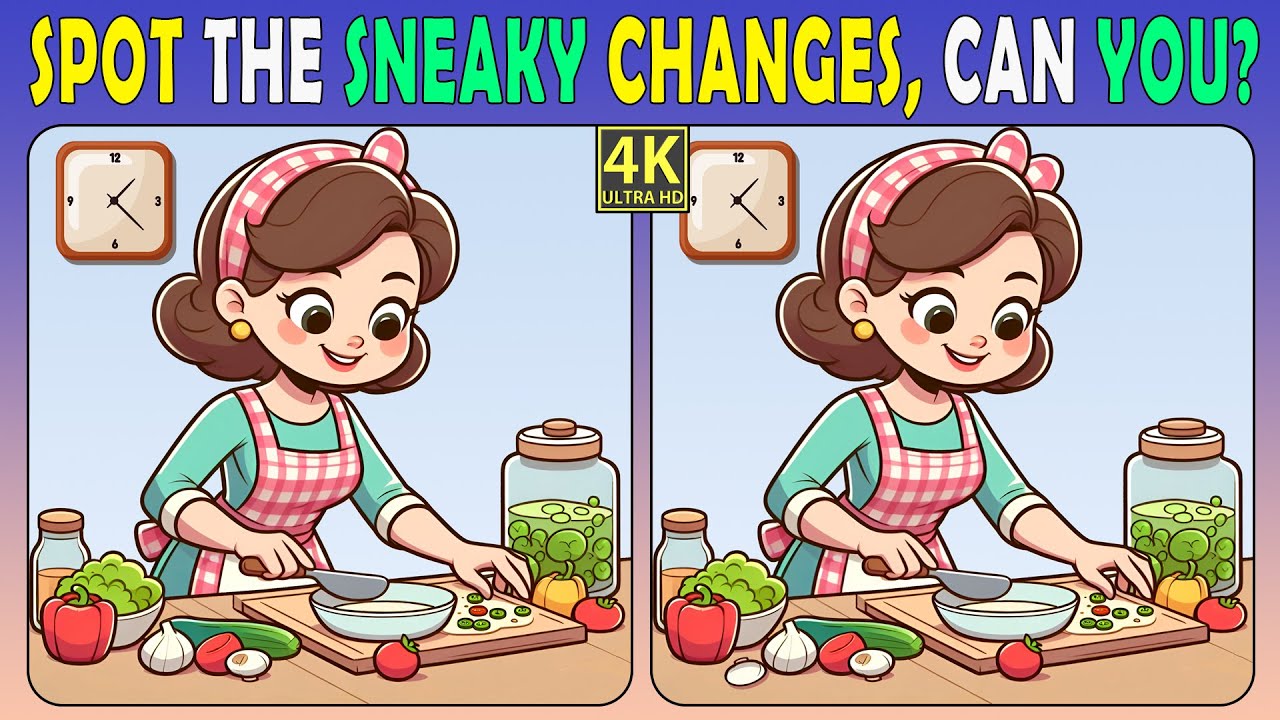[Find the difference] Try This Tricky One! HARD QUIZ! 🧩 [Spot the ...