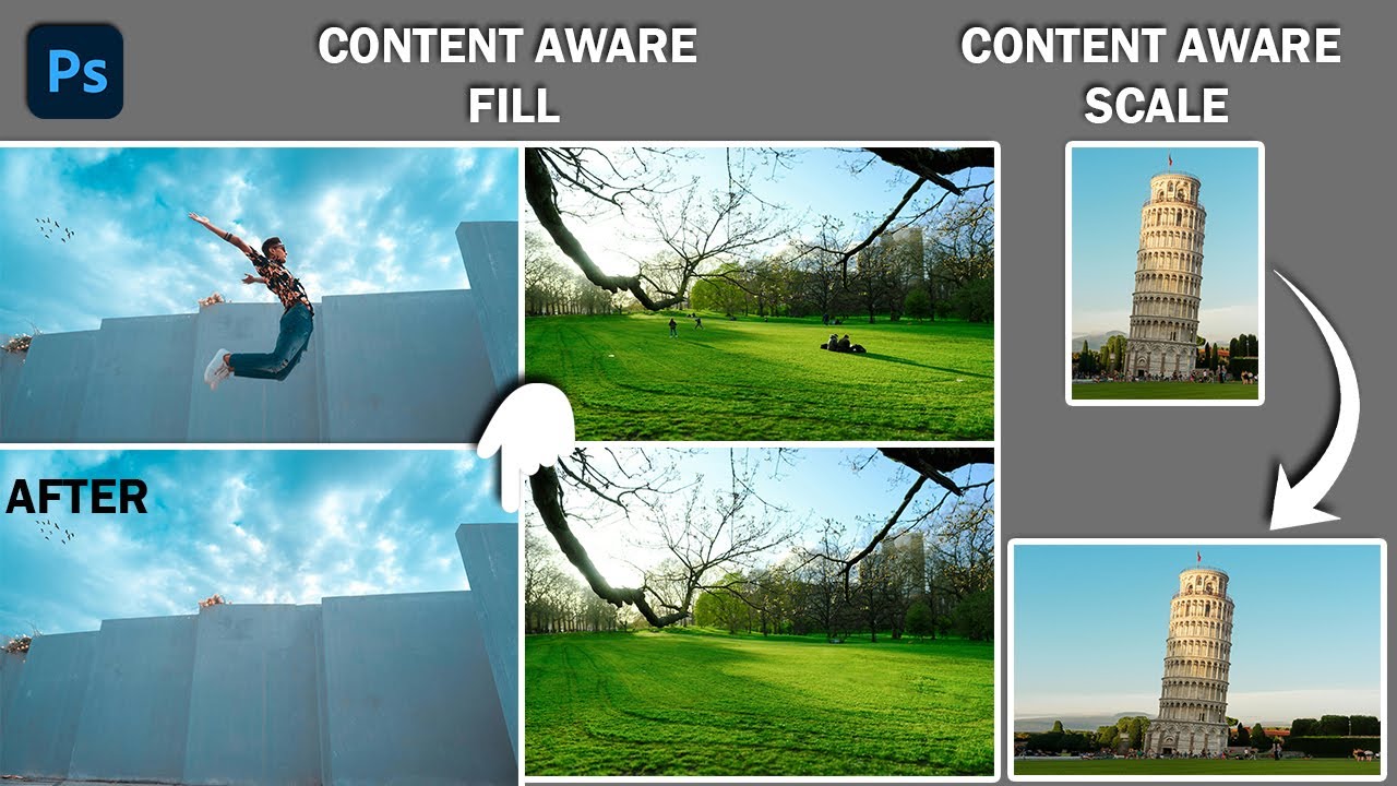 Content aware fill & content aware scale|#contentawarefill |# ...