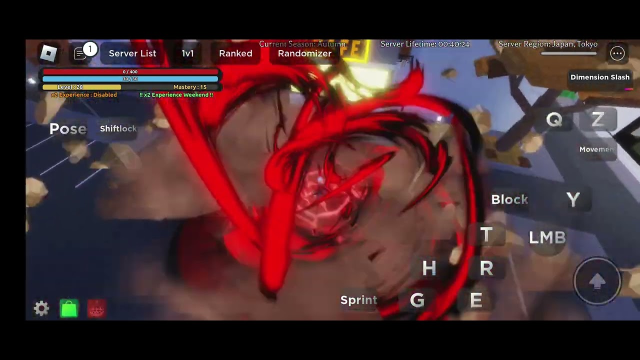 New sakura stand death effect showcase (blood blead, unknown station ...