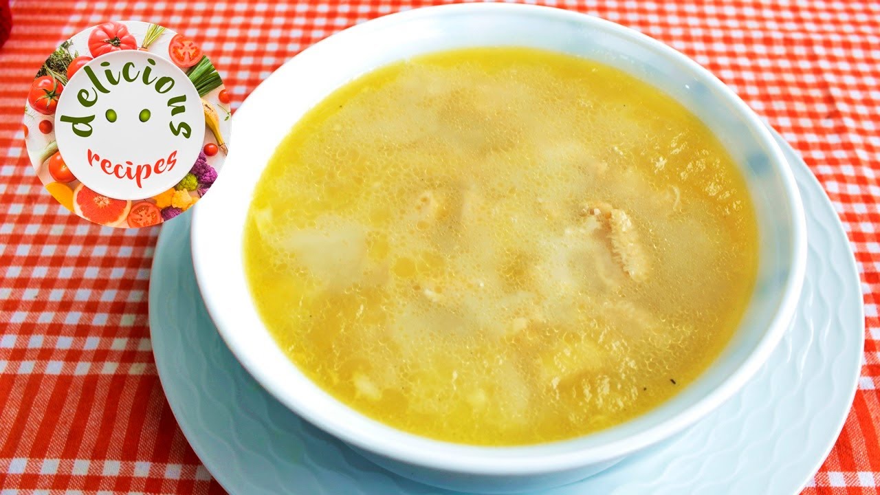 Tripe Soup Recipe - Turkish Iskembe Corba - YouTube