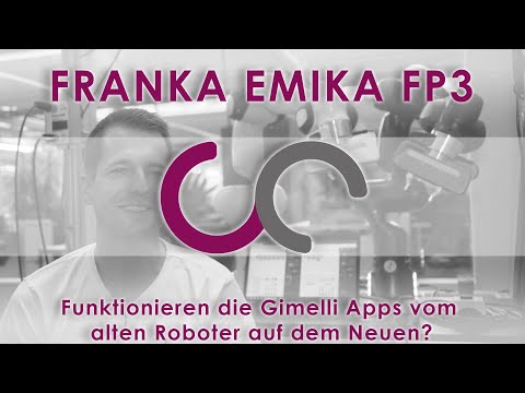 Funktionieren Gimelli Apps auch auf dem neuen FP3 Roboter?