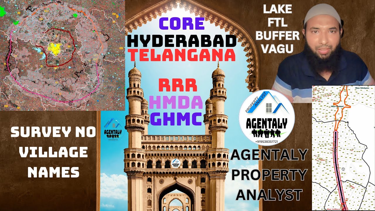 Telangana Property Analysis | GHMC, HMDA, Hyderabad, RRR, Survey Numbers & More VAGU FTL BUFFER ...