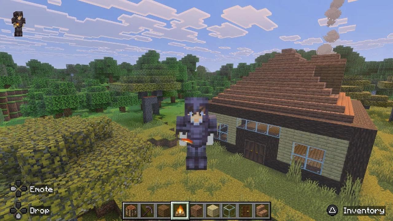How to build an easy house in Minecraft - YouTube