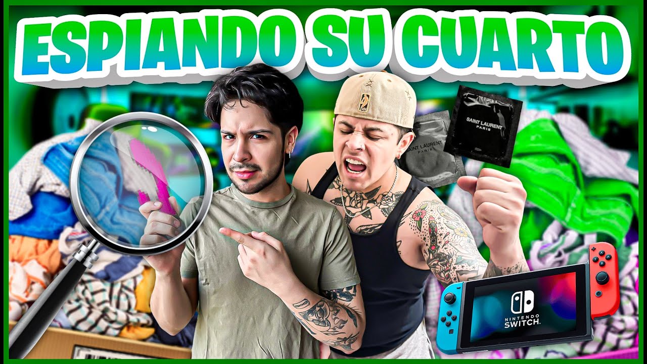 ESPÍE EL CUARTO DE MI ROOMIE 😈 ¿Encontre el Nintendo Robado?😰 @cedmejia ...