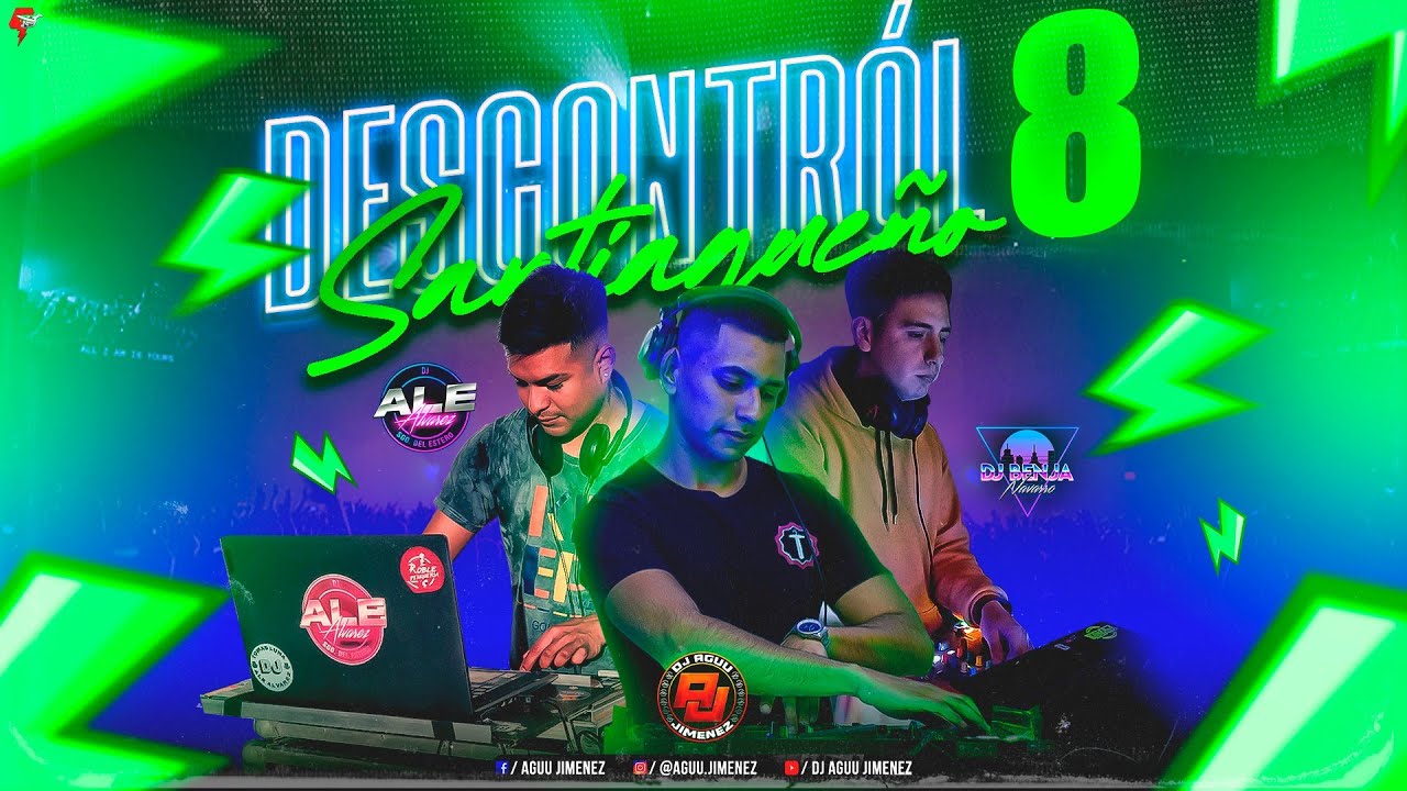 DESCONTROL SANTIAGUEÑO 8 (Edición Primavera 🌼) DJ Aguu Jiménez FT DJ ...