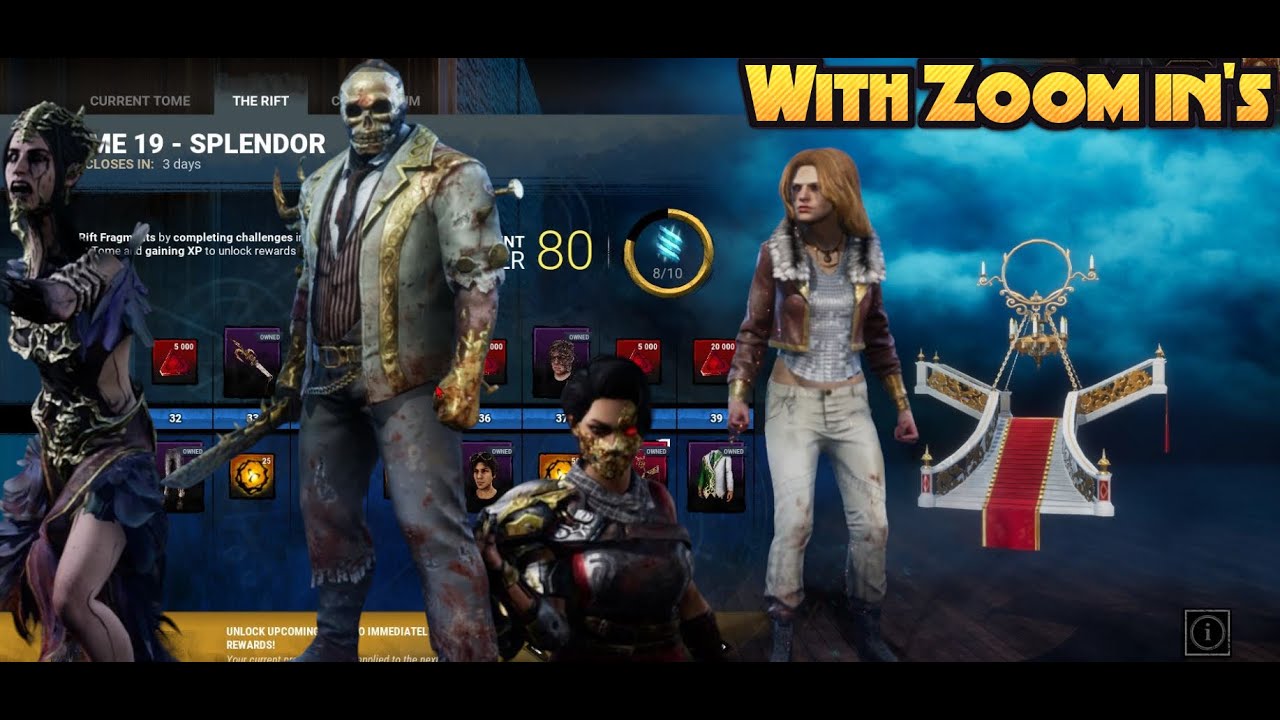 Dead By Daylight Splendor Tome - Part 1 - Looking & talking about each ...