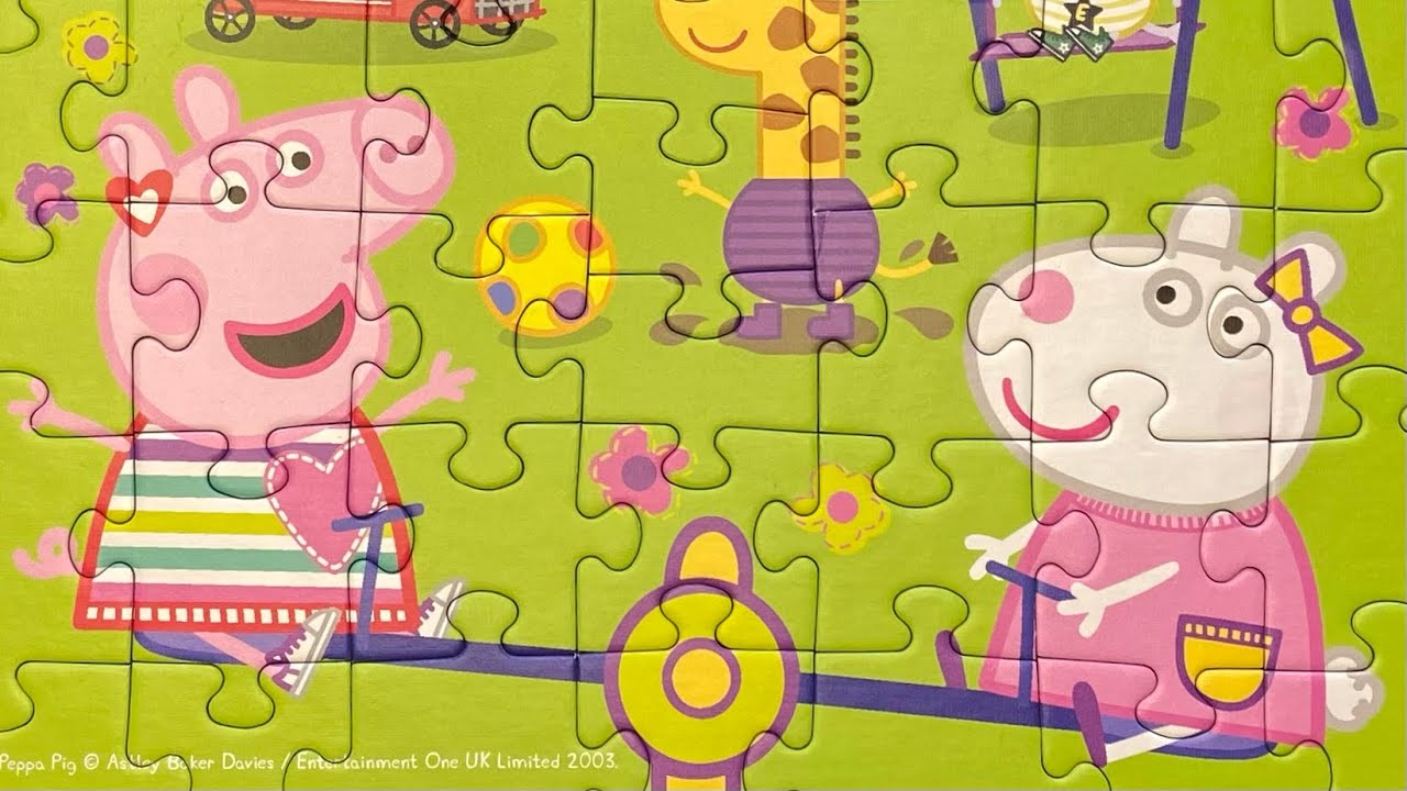 Peppa Pig Puzzle Games For Kids part 3 | 어린이를 위한 Peppa Pig 퍼즐 게임 3부 ...